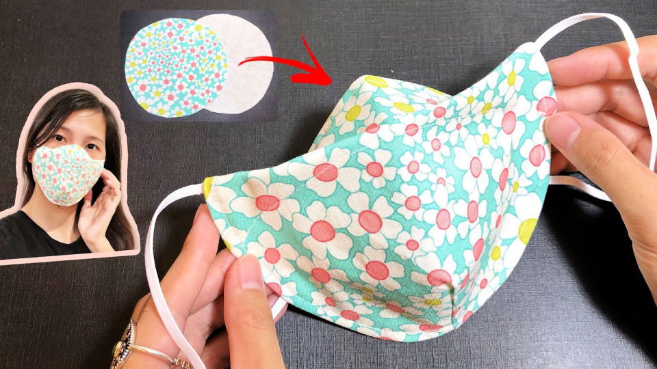 40 Free Face Mask Patterns + Printable Sewing Pattern PDF